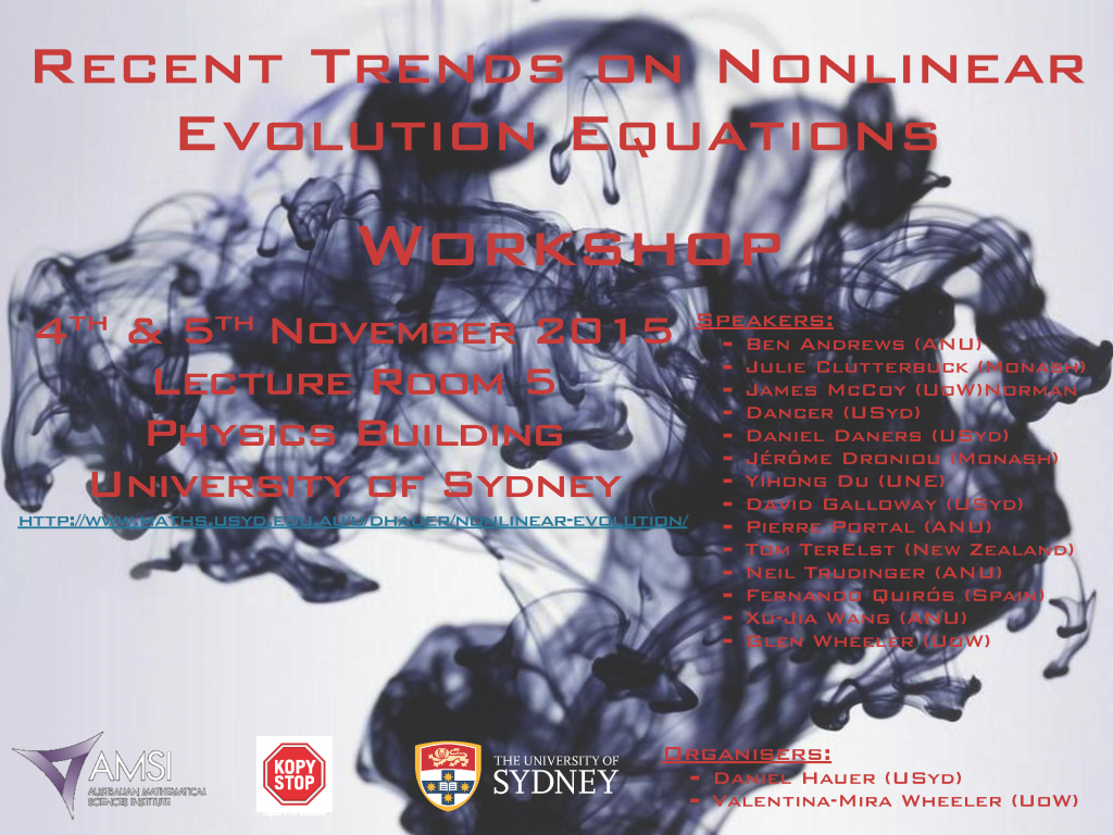 Nonlinear_evolution_equations - AMSI I Championing Mathematical ...