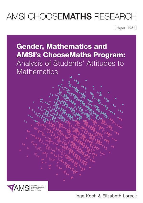 Gender, Mathematics and AMSI’s ChooseMaths Program: Analysis of ...
