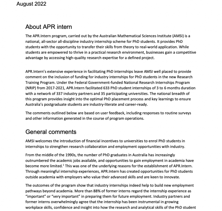 internships Archives - AMSI I Championing Mathematical Sciences for ... internships Archives - AMSI I Championing Mathematical Sciences for ...
